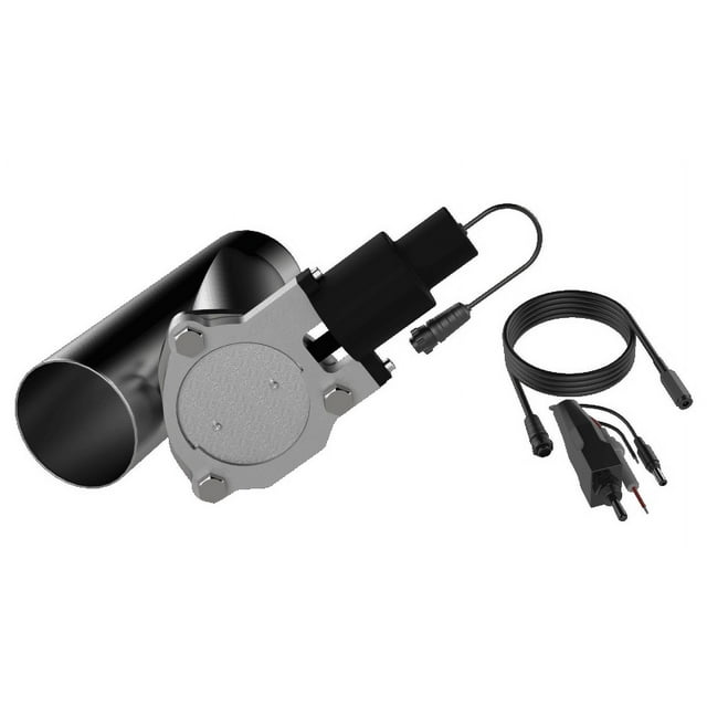 QTP 3.5in Bolt-On QTEC Electric Cutout Valve - Single - Walmart.com