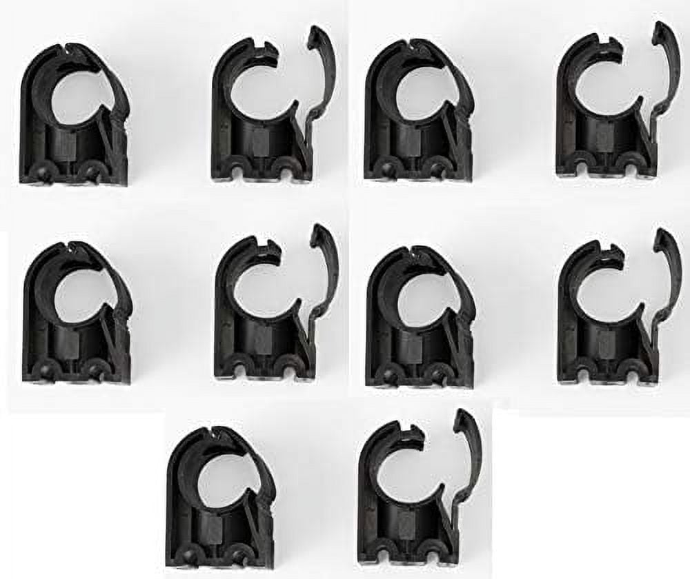 QTY 10, RAPID AIR FASTPIPE WALL MOUNTING CLIPS FOR 1.5" FAST PIPE ...