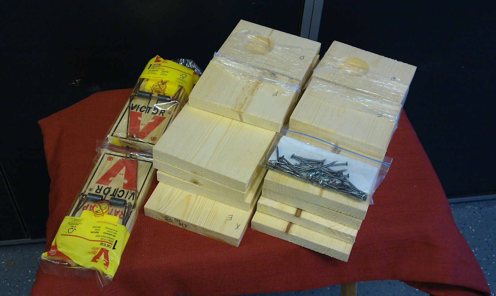 QTY 2/WEASEL BOX KITS INCLUDING RAT TRAPS/WEASEL TRAPPING/TRAPPING ...