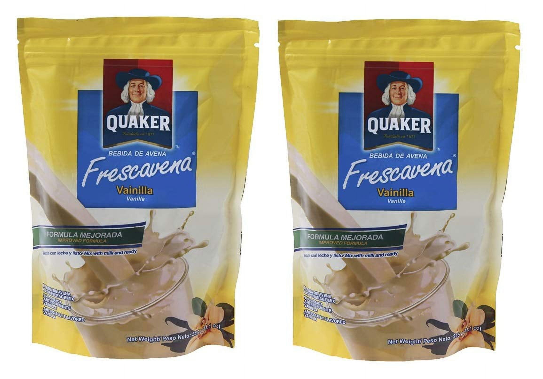 QUAKER Frescavena Vainilla 2 MSF2 Pack | Oat Meal Mix Vanilla Flavor 11 ...
