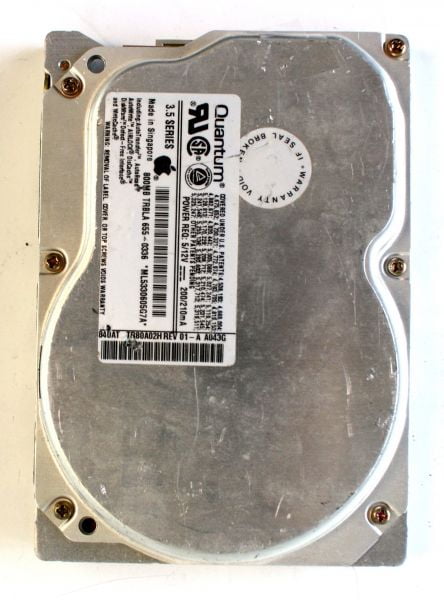 QUANTUM 800MB IDE HDD, TR80A02H REV 01-A A043G, TRBLA 655-0336 ...