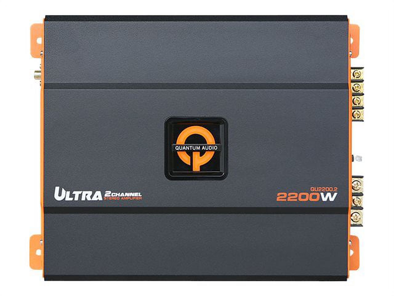QUANTUM Ultra Series QU2200.2 - Car - amplifier - 2-channel - Walmart.com