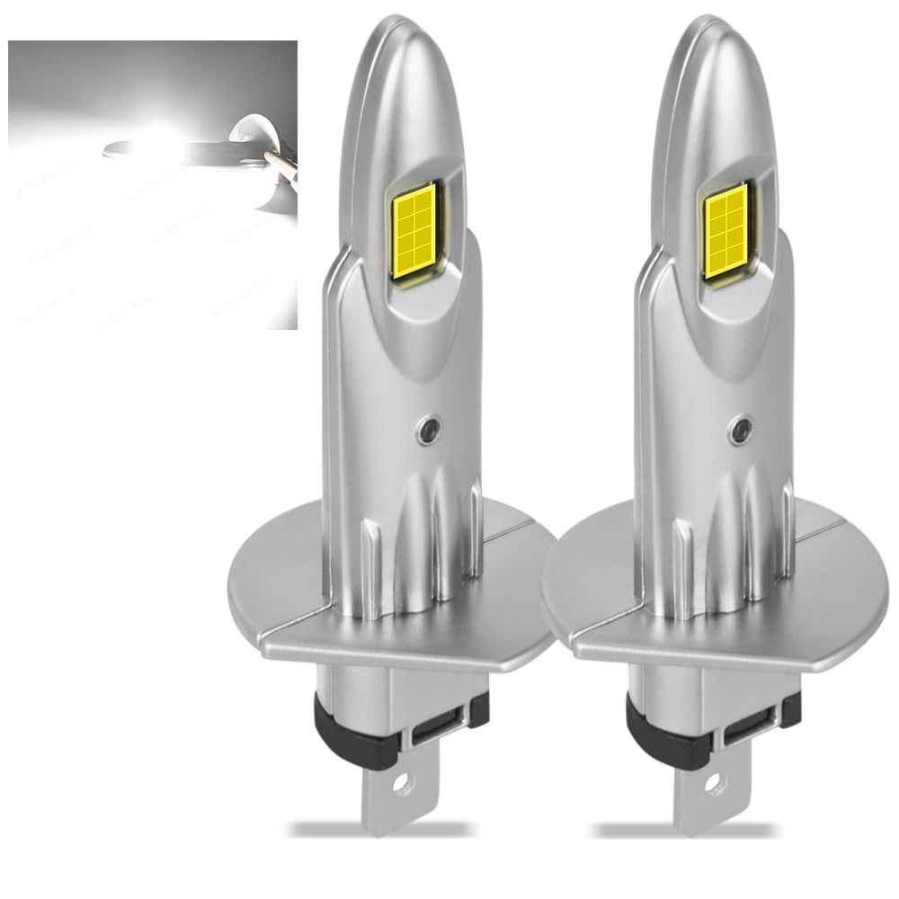 QUAYUB H1 LED Headlight High Beam or Low Beam Bulbs Conversion Kit ...