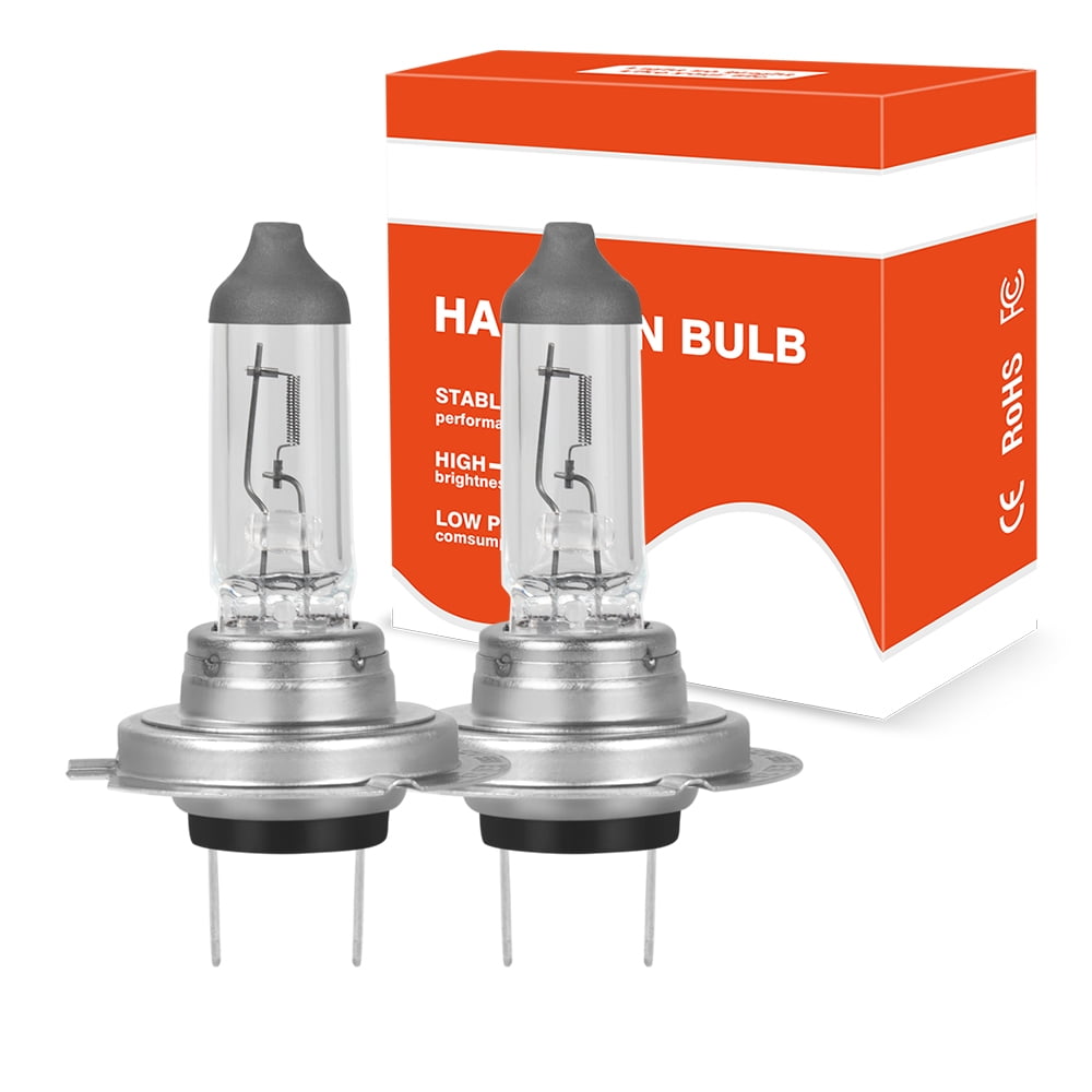 QUAYUB Halogen High&Low Beam H7 Headlight Bulbs 3200K For Mercedes-Benz ...