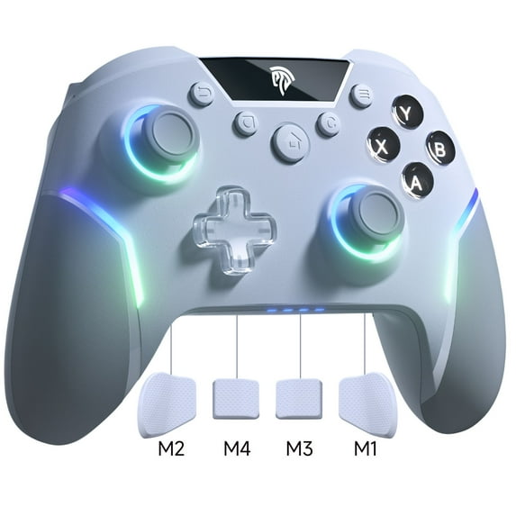 QUCOPRE Wireless Gaming Controller for PC,iOS,Android,Switch,Steam, PC ...