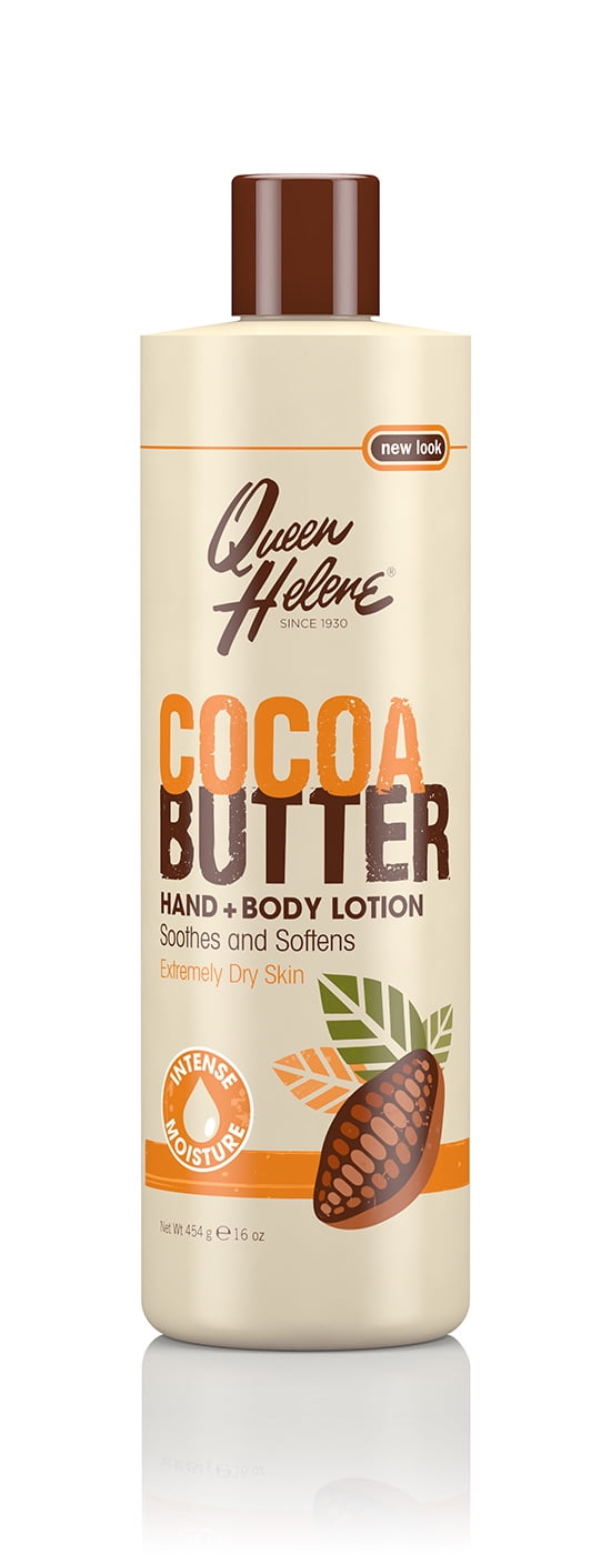 Queen Helene Cocoa Butter Hand & Body Lotion, 16 oz, Pack of 2, Soothes ...