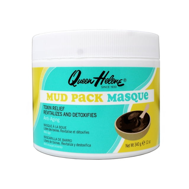 QUEEN HELENE Facial Clay Beauty Mask, Mud Pack Masque, 12 oz - Walmart.com