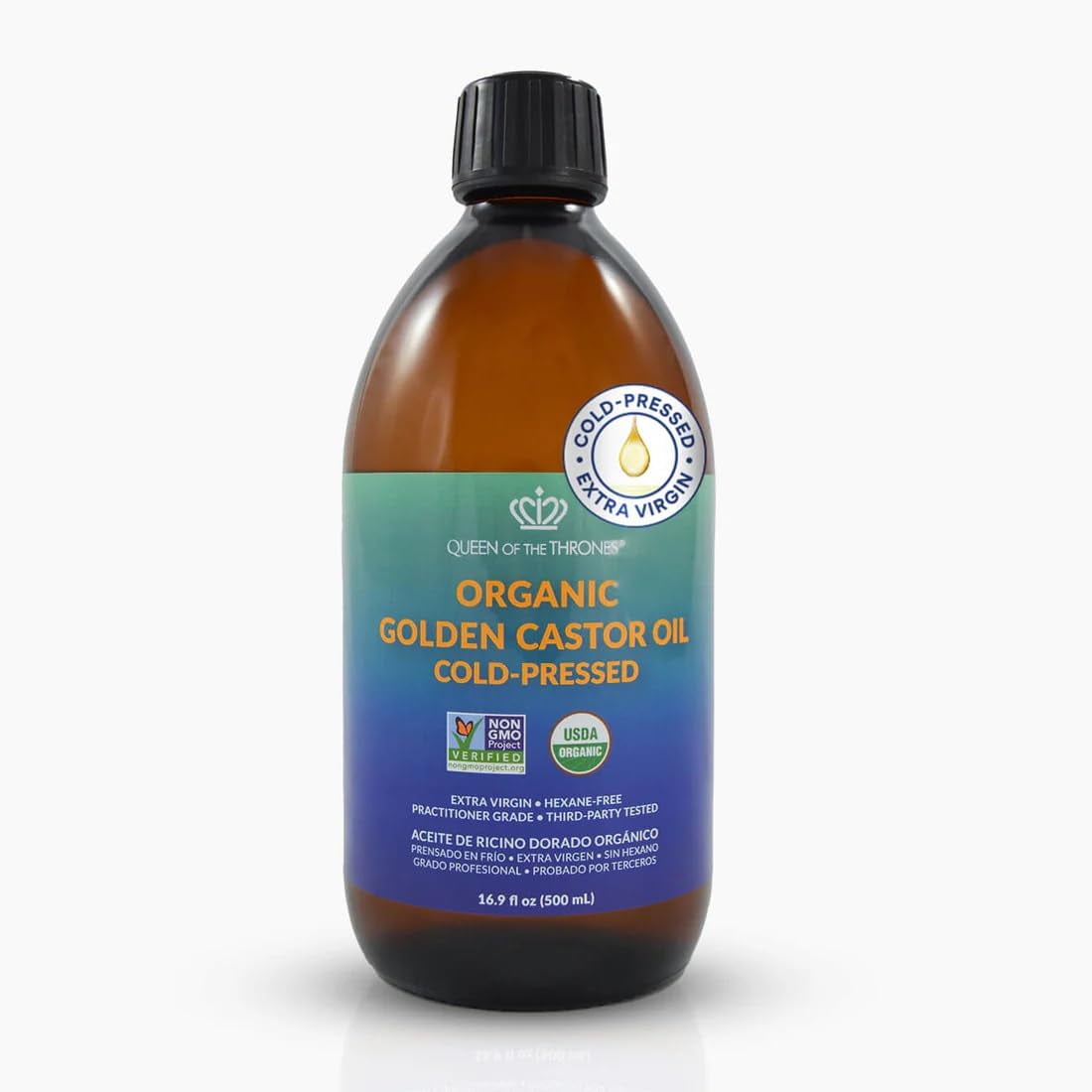 QUEEN OF THE THRONES DPF11 Organic Golden Castor Oil | 100% Pure for ...