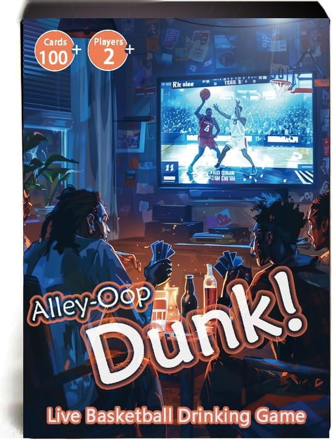 QUEKA KANBAI Alley-OOP Dunk! Live Basketball Drinking Cards Game for ...