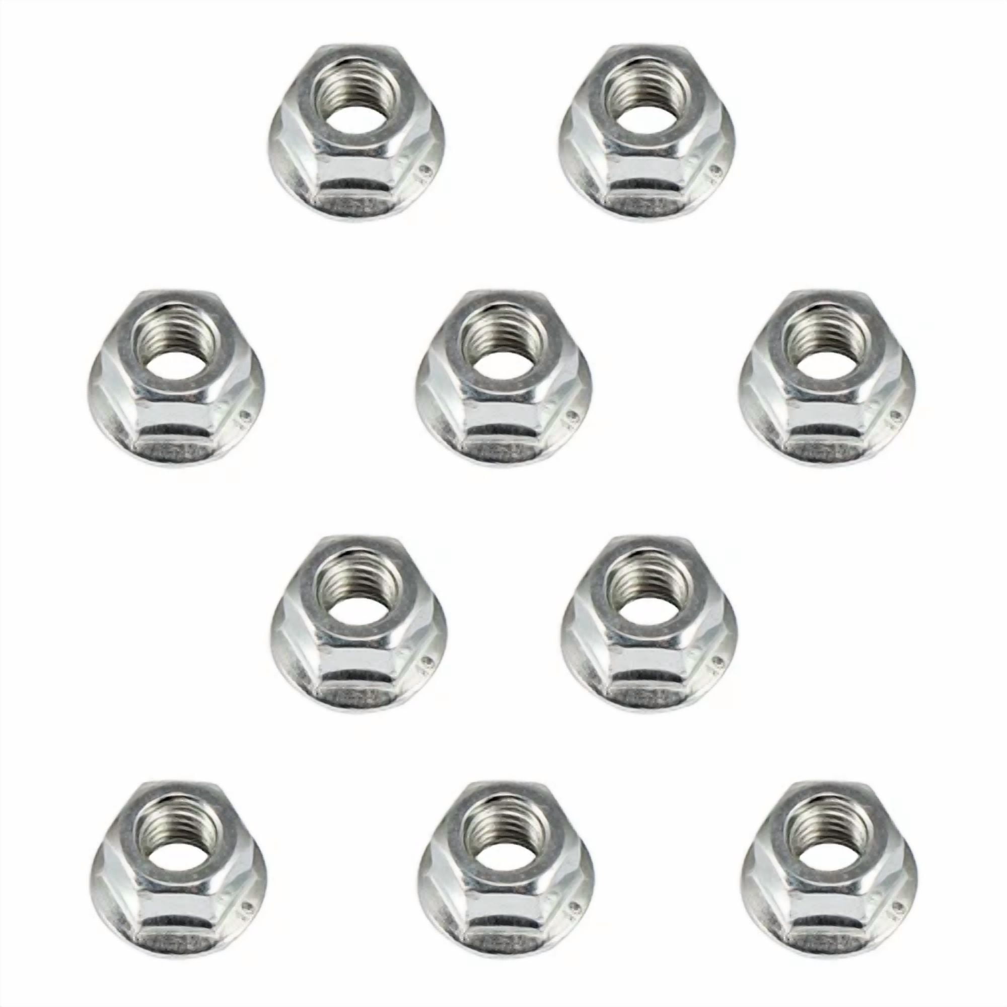 QUEST- 10Pcs 8Mm Bar Nuts Side Cover Fit Stihl Husqvarna Echo Jonsered ...