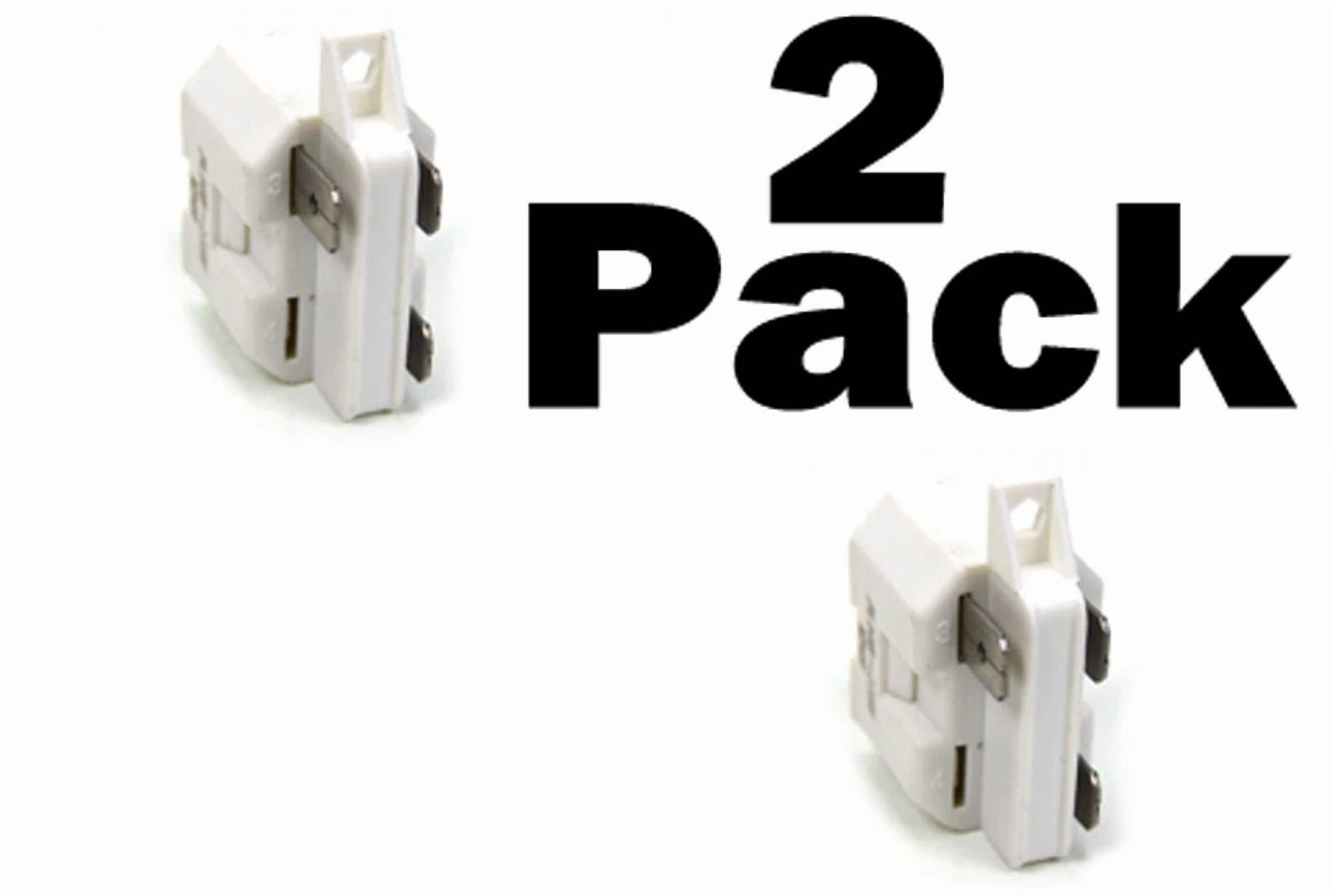 QUEST- 2 Pack F300398 Refrigerator Freezer Compressor Relay Fits ...
