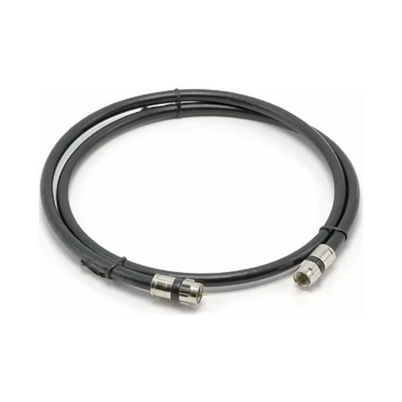 QUEST- Black, High Speed Rg6 Coax, High Frequency Coaxial Cable, 3 Feet ...