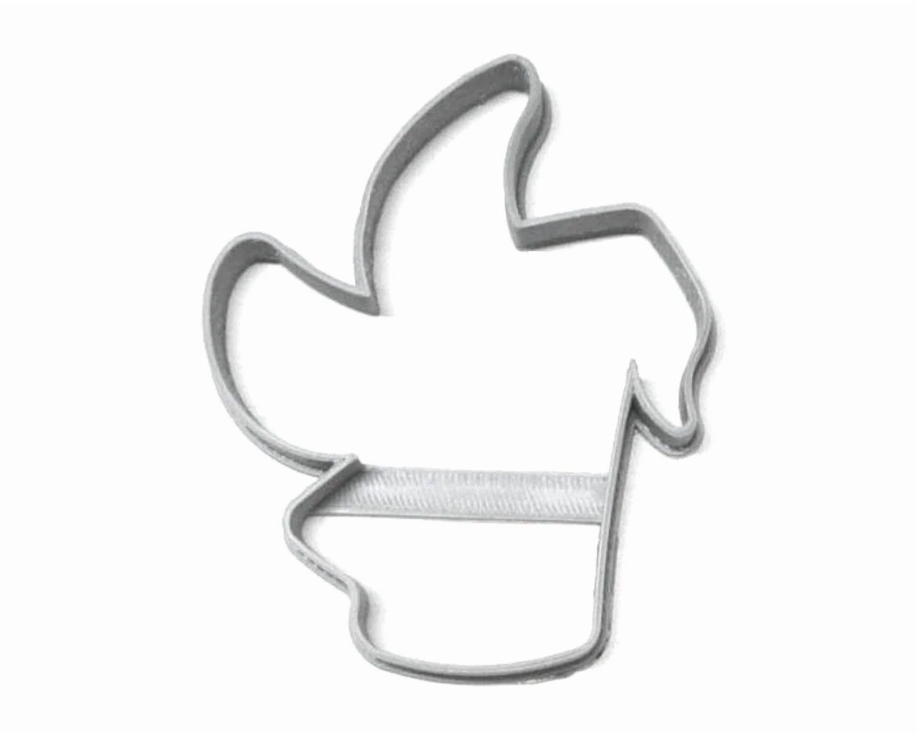 QUEST- Dante Face Outline Street Dog Cartoon Character Cookie Cutter ...