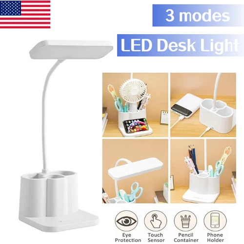 QUEST- ??·Dimmable Led Desk Light Touch Sensor Table Bedside Reading ...