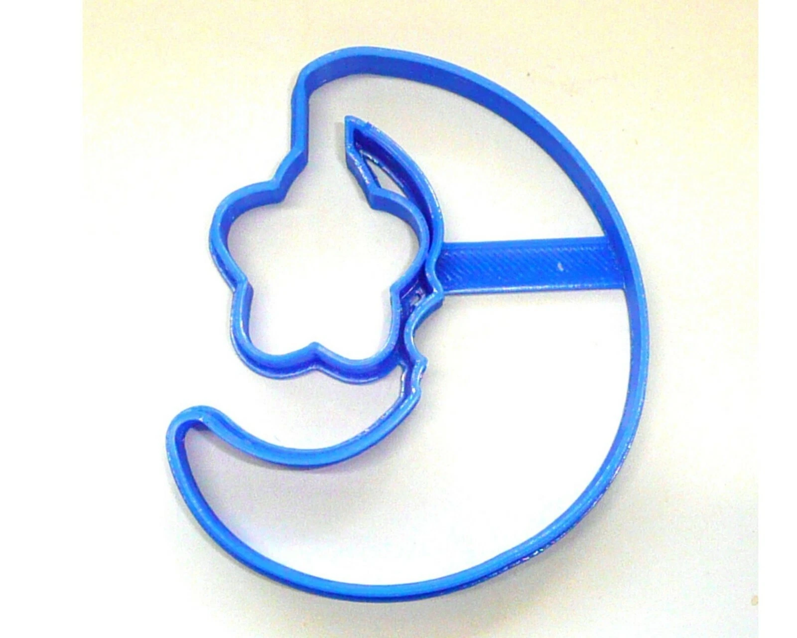QUEST- Moon With Hanging Star Outline Nursery Night Sky Cookie Cutter ...