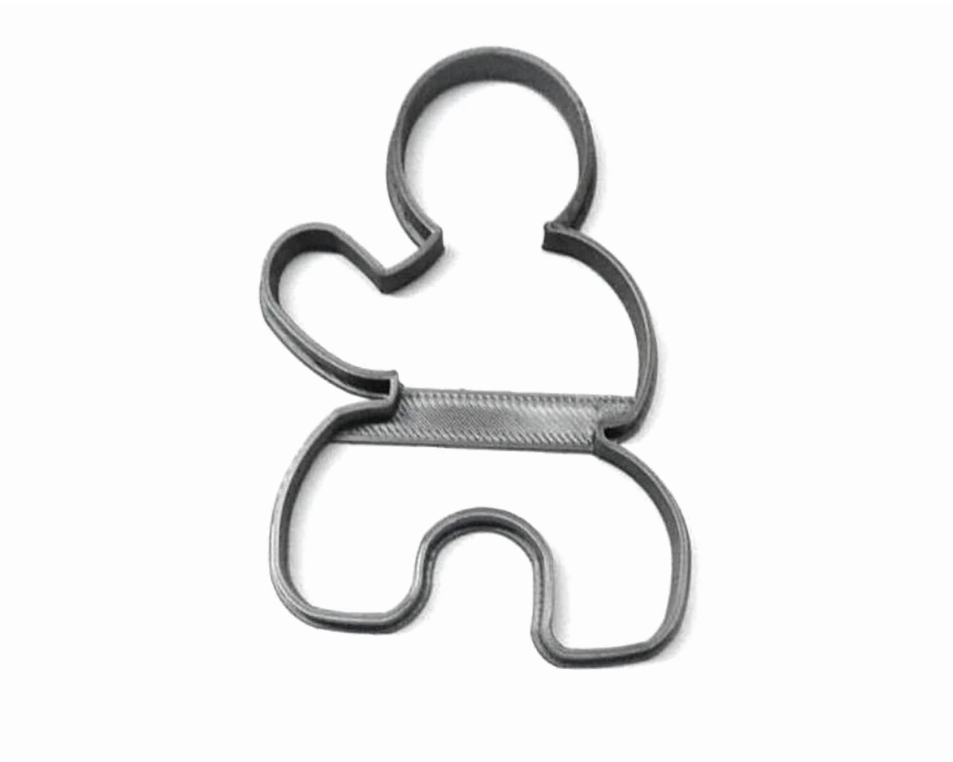 QUEST- Ninja Gingerbread Man Outline Pose 2 Christmas Special Cookie ...