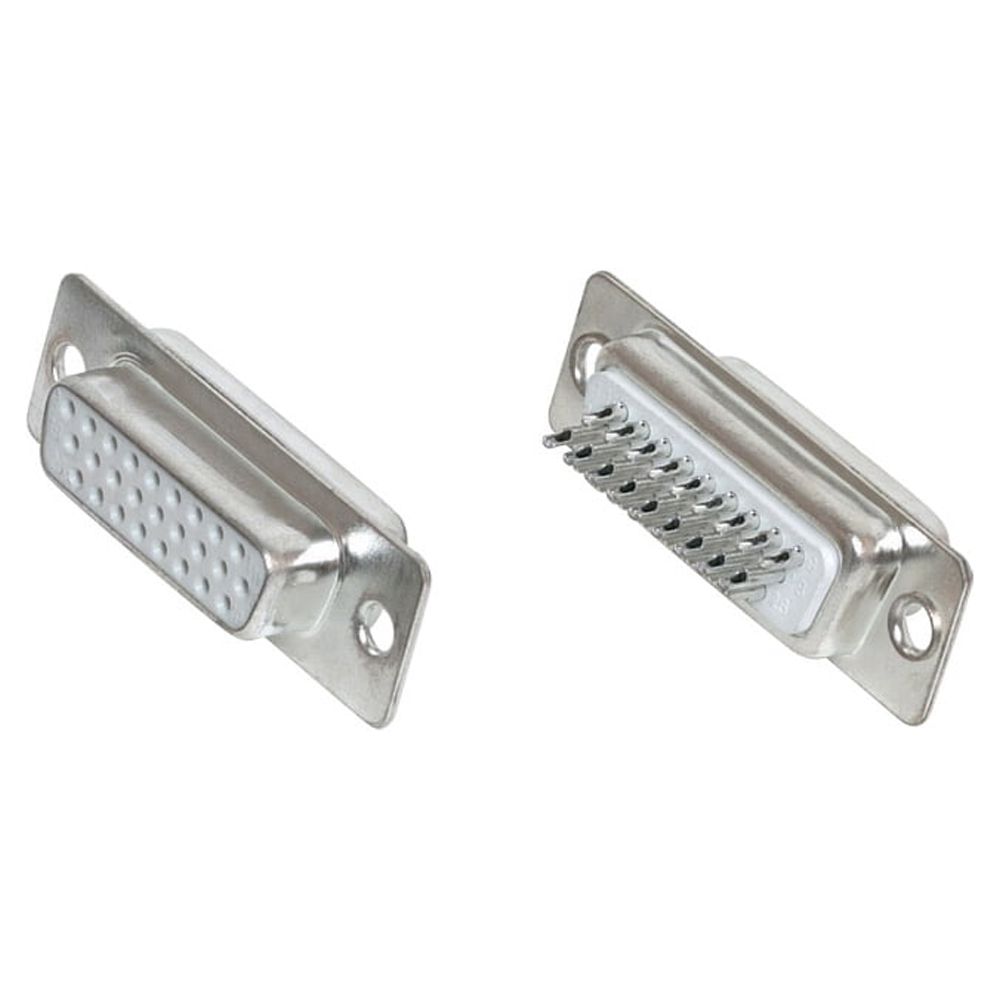 QUEST TECHNOLOGY D-SUB SOLDER CONNECTOR - HIGH-DENSITY 15 PIN, FEMALE - Walmart.com