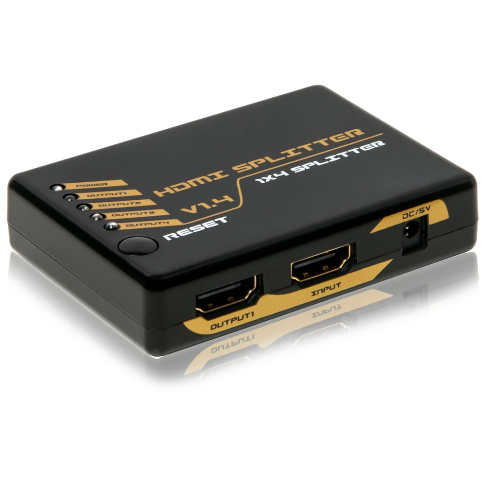 QUEST TECHNOLOGY HDMI 4K2K SPLITTER, V1.4 (10.2GB) - 1X4 SPLITTER ...