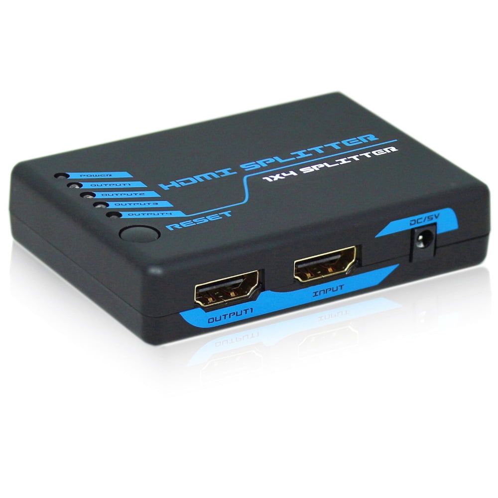 QUEST TECHNOLOGY HDMI 4K2K SPLITTER, V2.0 (18GB) - 1X4 SPLITTER ...