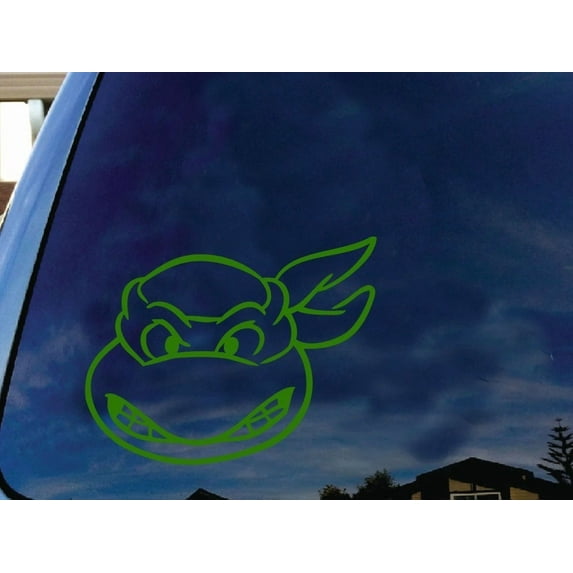 QUEST- Tmnt Face Mask Car Truck Suv Mac Book Laptop Tool Box Wall ...