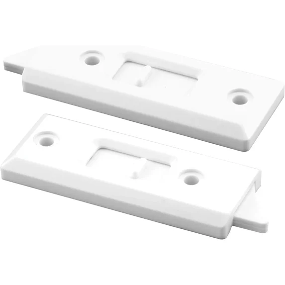 QUEST- White Spring Loaded Tilt Latch For Double Hung Windows 1 Count ...