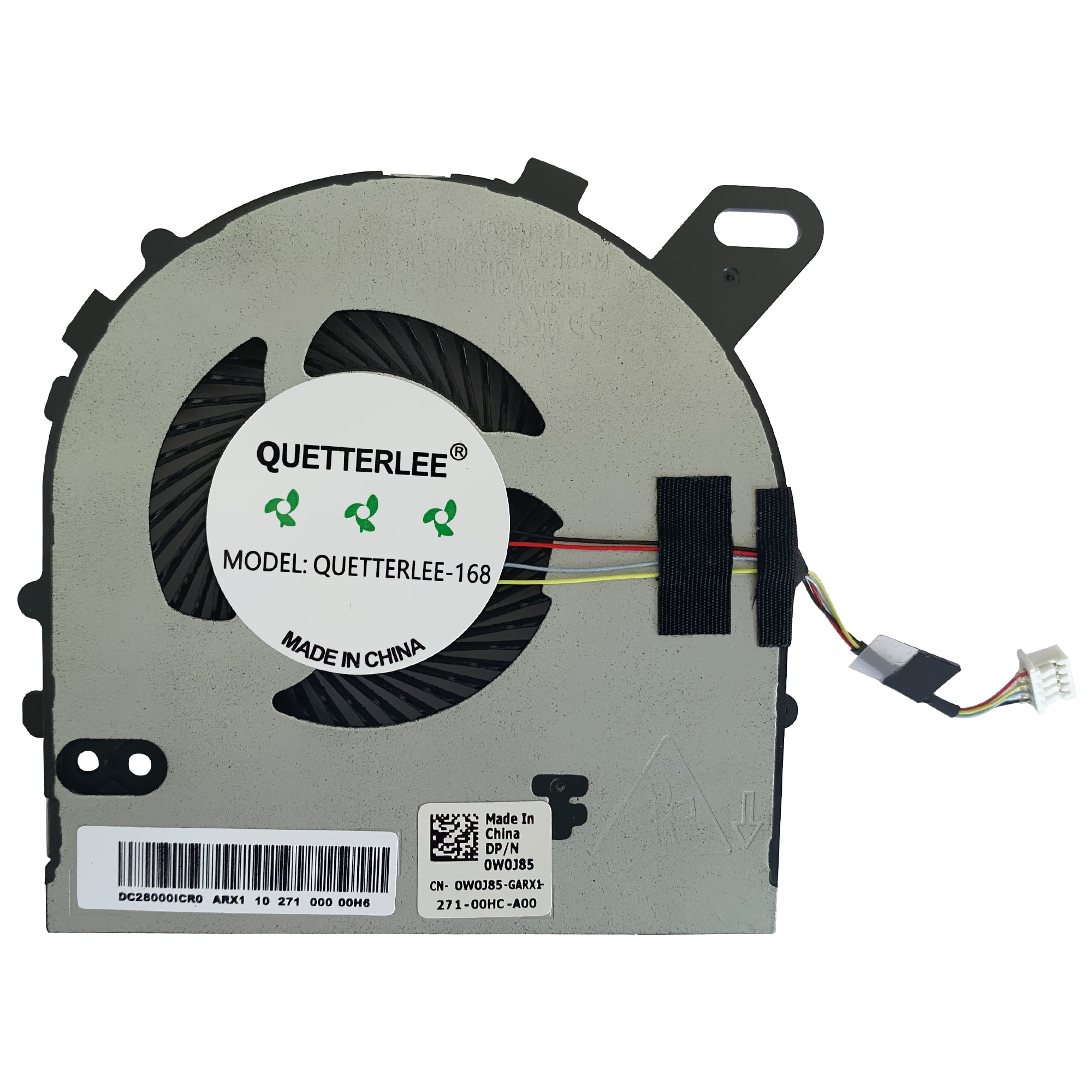 QUETTERLEE New Laptop CPU Cooling Fan for Dell Inspiron 15 7560 15-7560 ...