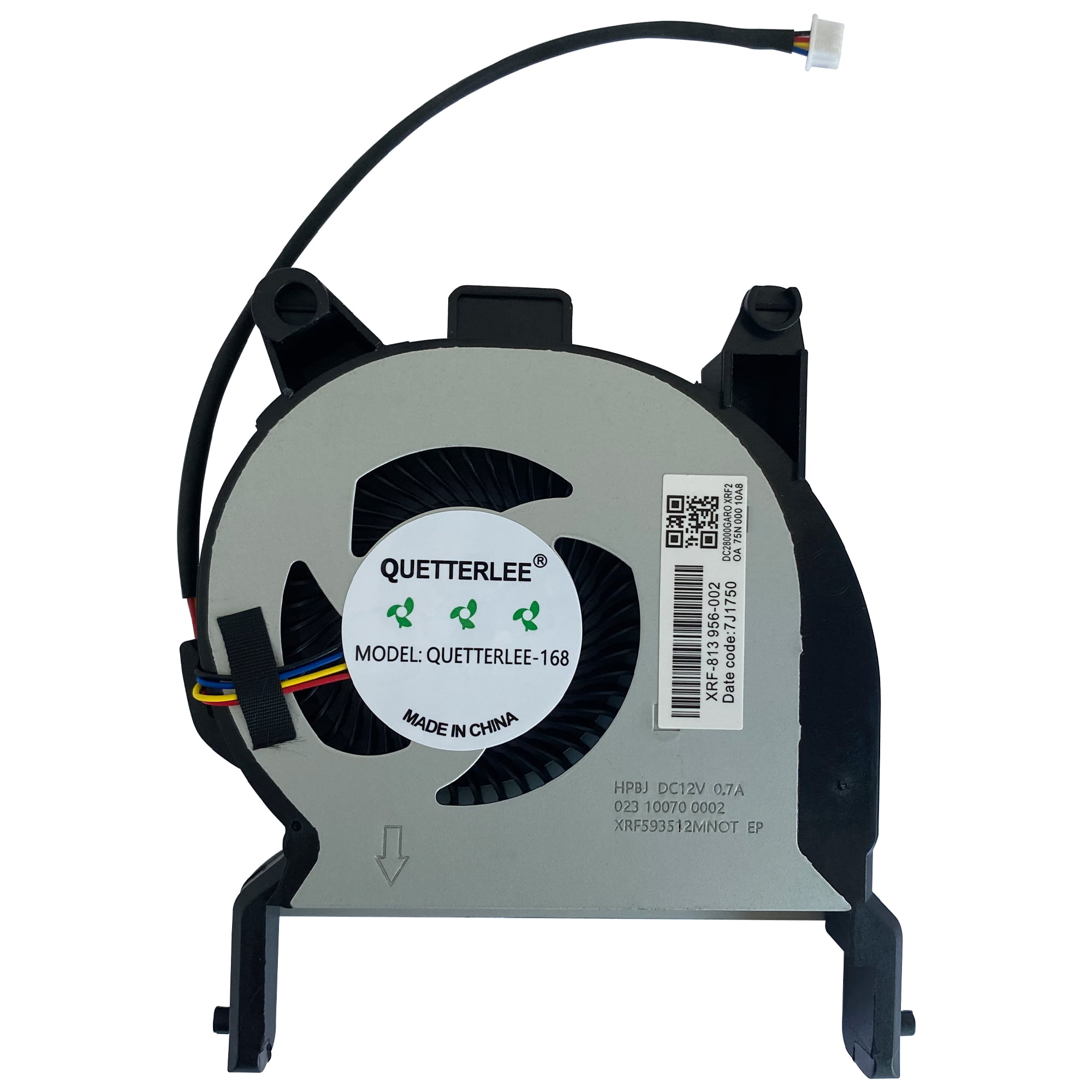 QUETTERLEE Replacement New CPU Cooling Fan for HP ProDesk Mini 600 G3 400 G3 Series 914266-001 ...