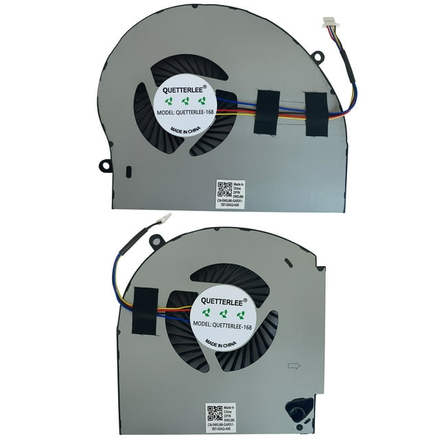 QUETTERLEE Replacement New CPU and GPU Cooling Fan for Dell Alienware ...