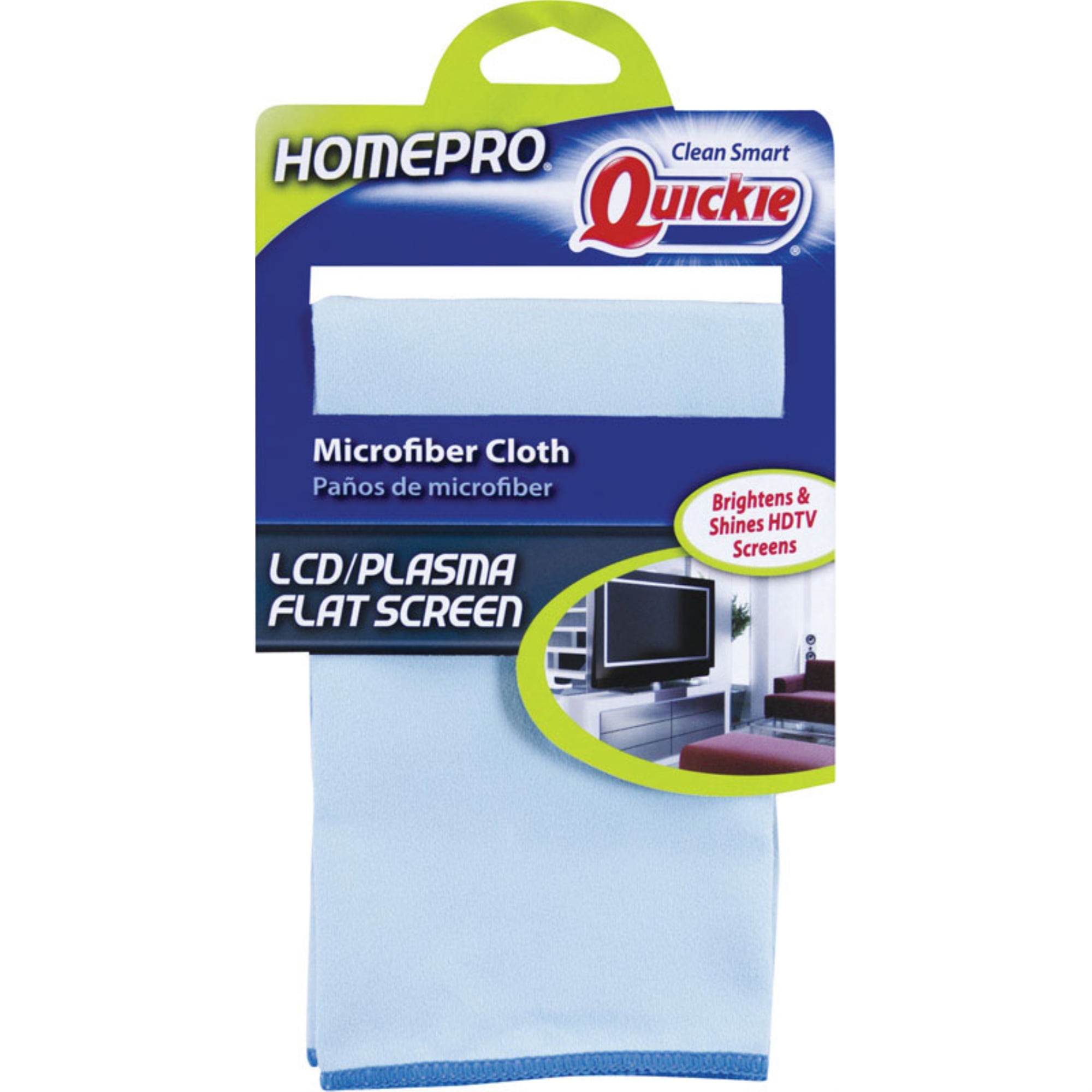 Quickie Microfiber Cloth 16 " X 14 " Lcd/Plasma Flat Screen - Walmart.com