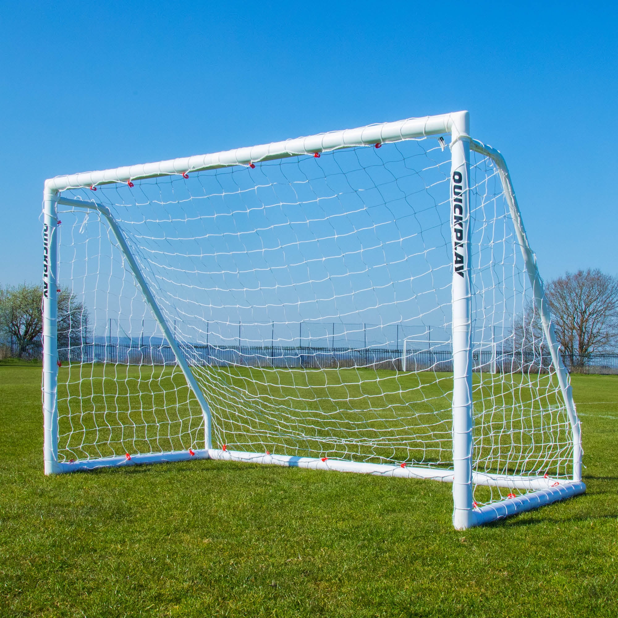 QUICKPLAY Q-Fold Match Folding Soccer Goals | Match Standard PVC Soccer ...
