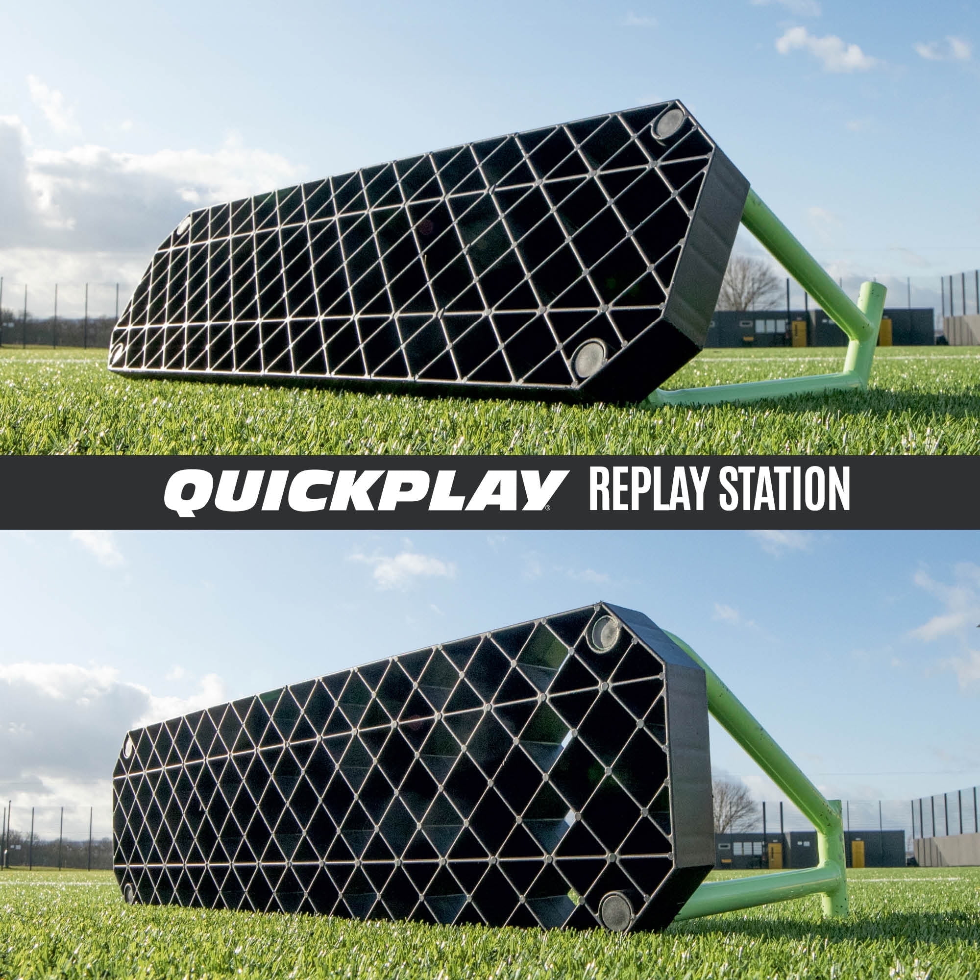 Quickplay Professional Soccer Rebound Board - Dual Texture, Adjustable ...