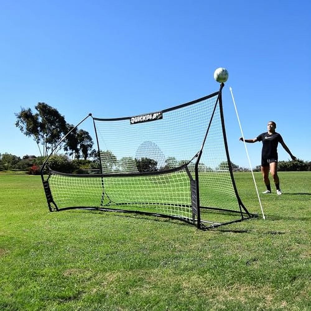 QUICKPLAY TEKKERS TRAINER Soccer Rebounder, 6.5x4' Spot & 6.5x1.5ft ...