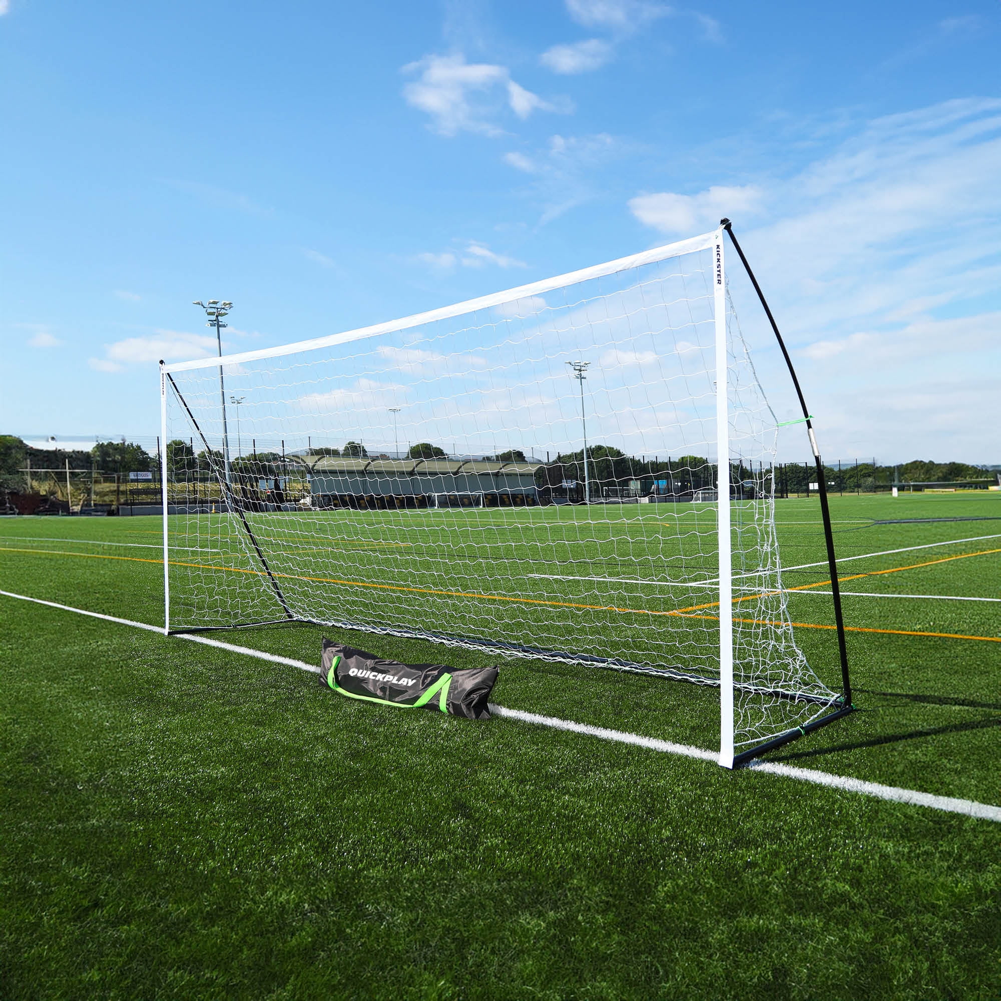 QUICKPLAY USA KICKSTER Elite Portable Soccer Goal with Carry Bag ...