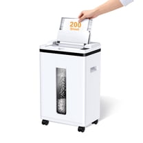 QUIETLEMON 150 Sheet Auto Feed Paper Shredder, 60 Minutes Nonstop Heavy ...