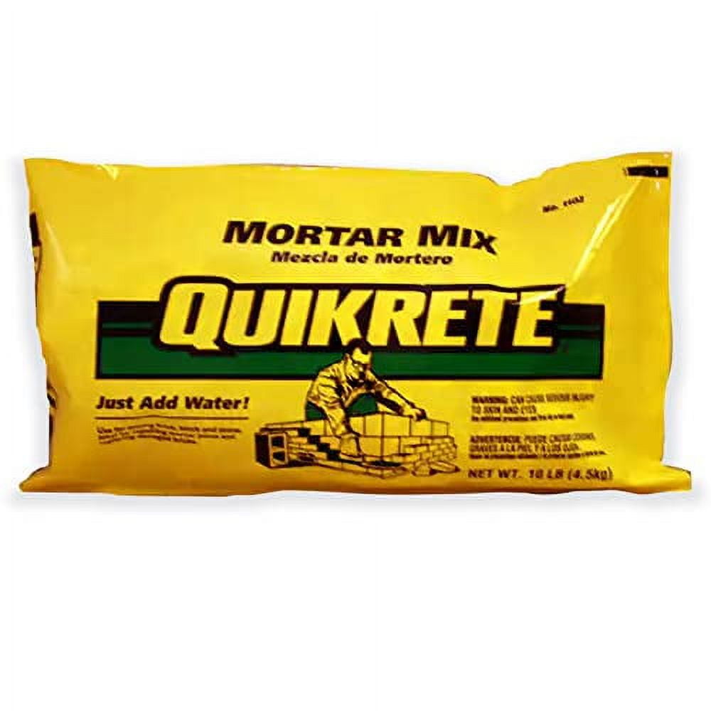 QUIKRETE Construction Grade Mortar Mix of Masonry Cement and Graded ...