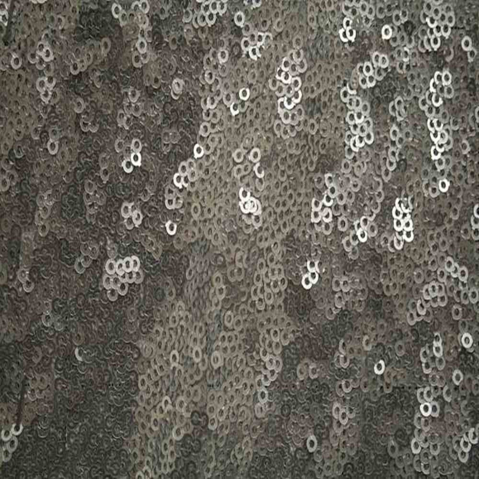 QUINCY Sequin Fabric on Mesh Material ,2-Way Stretch, 52 Inch. In Width ...