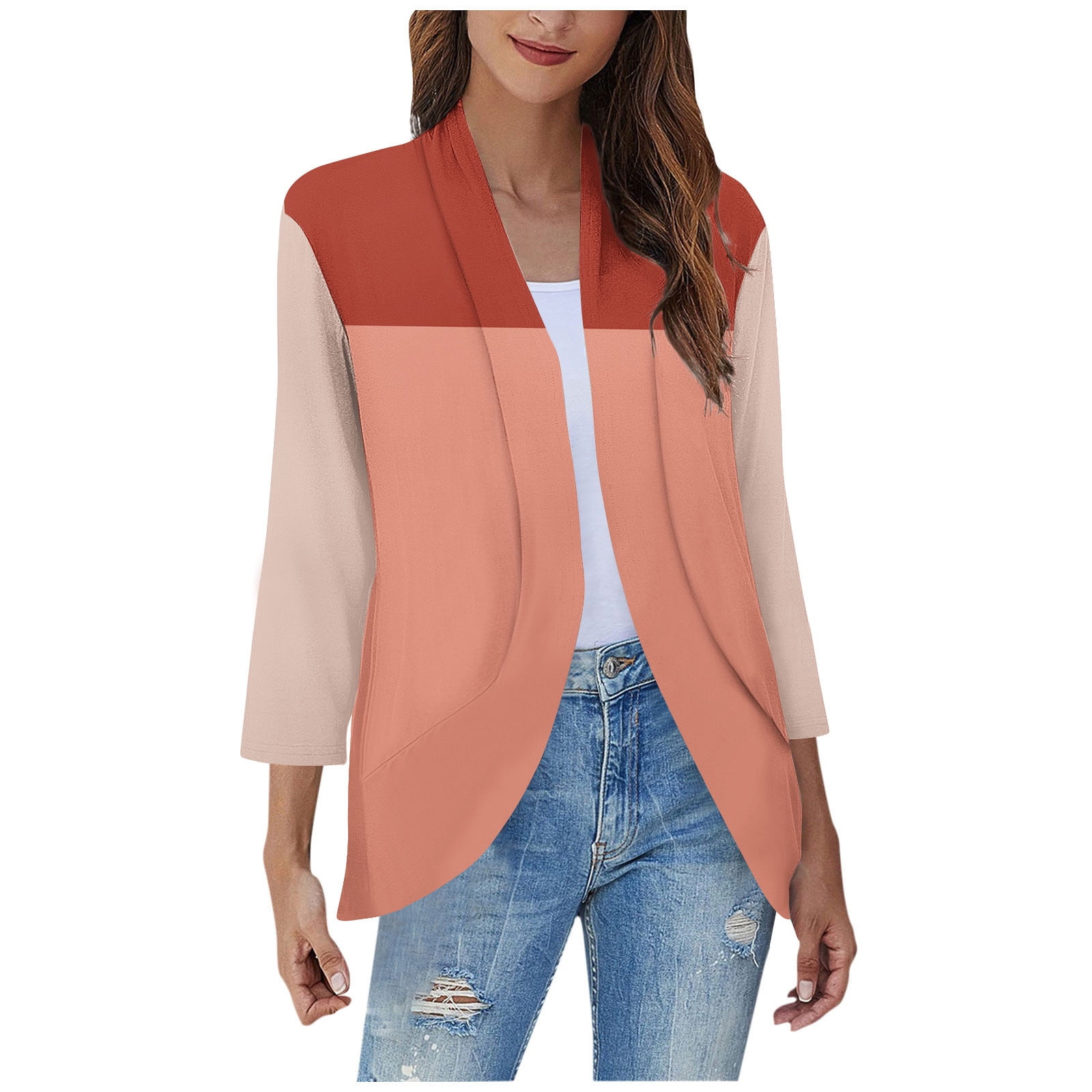 QUINDOS Womens Cardigan Sweaters with Pockets,Women's Non Positioning ...