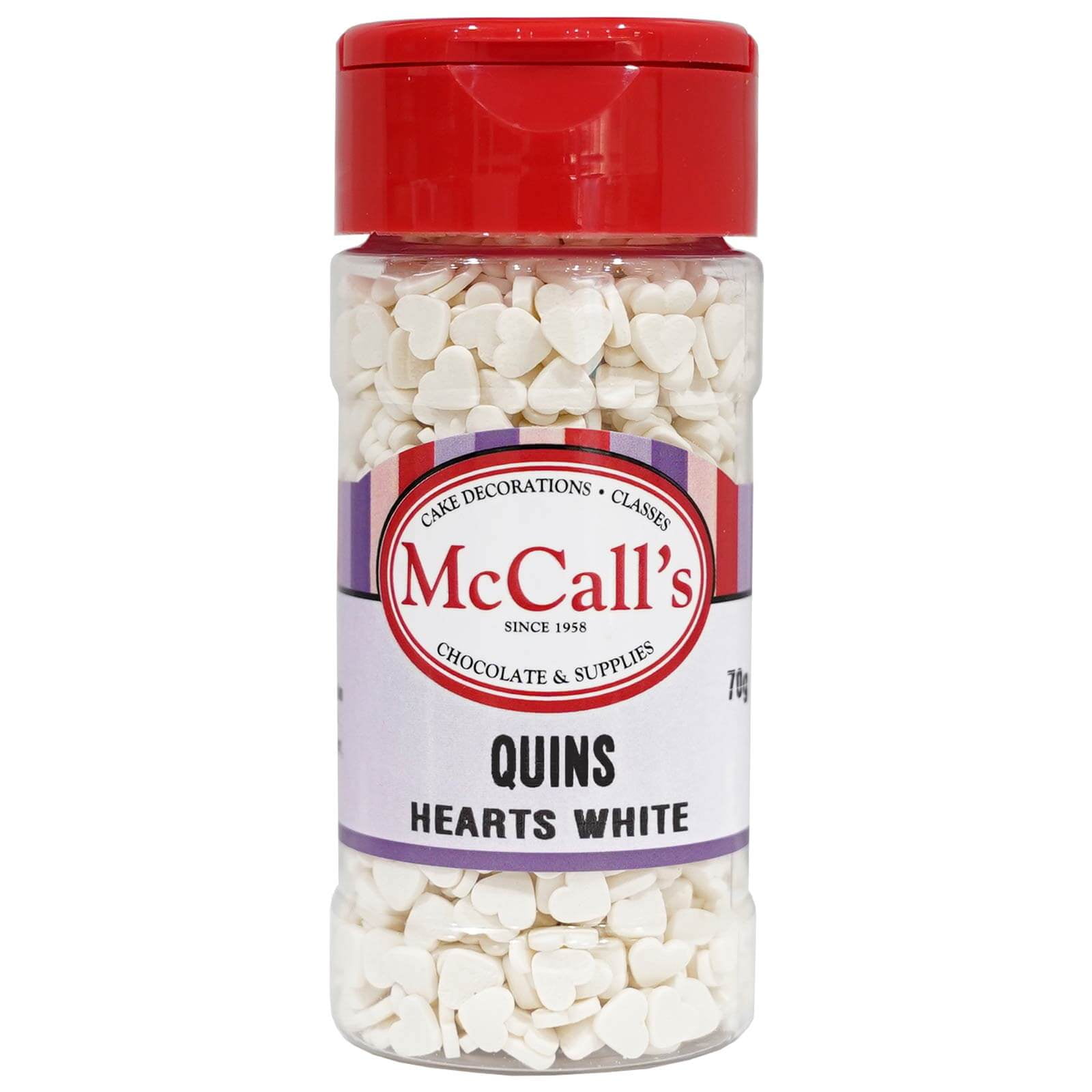 QUINS WHITE HEARTS 70 g - Walmart.com