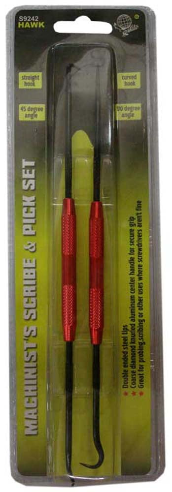 QUIX Machinist's Pick Set | 9" (22.9 cm) Length | Double-Ended Tools ...