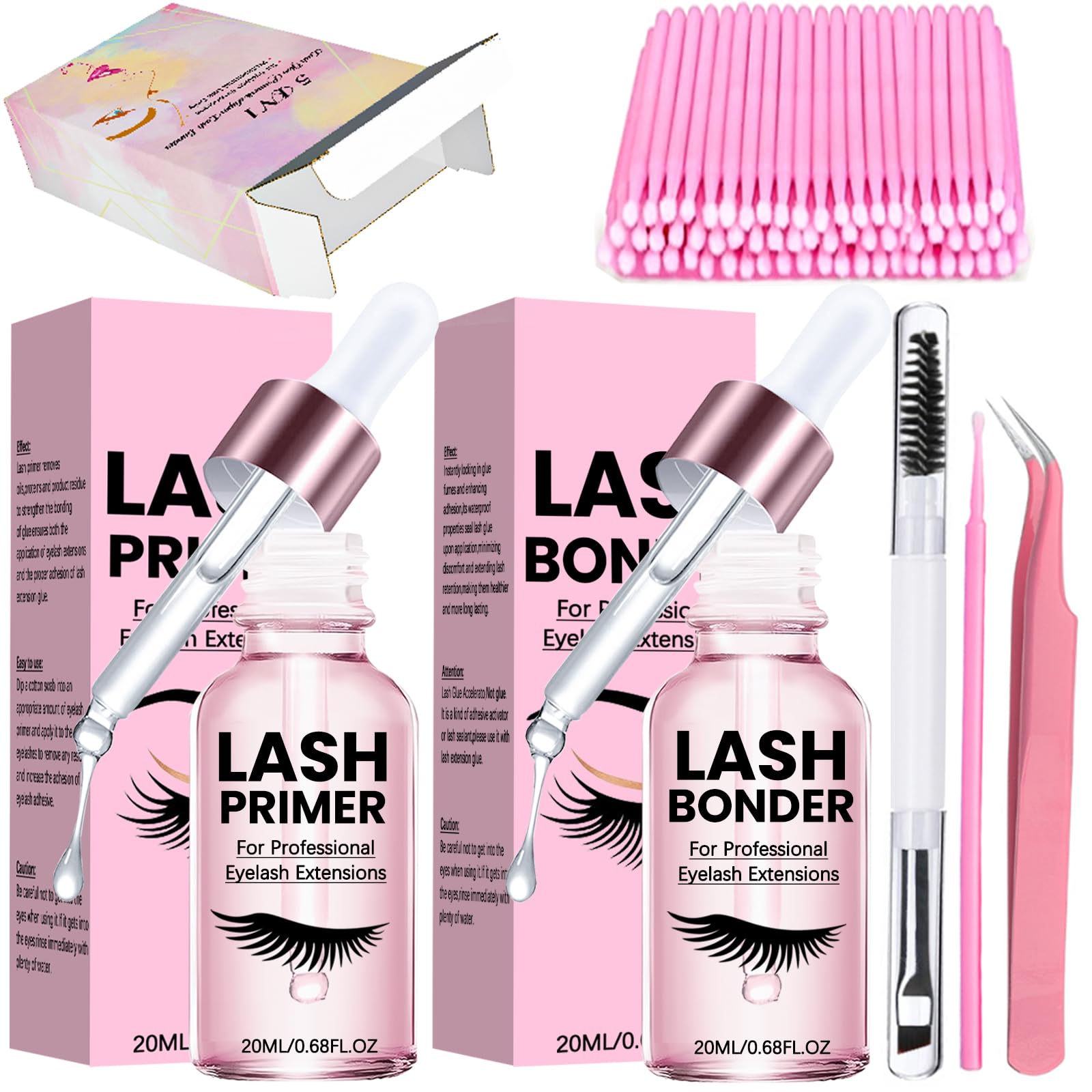 QUKLOGEN Lash Glue Primer IFF17 Super Lash Bonder for Eyelash ...