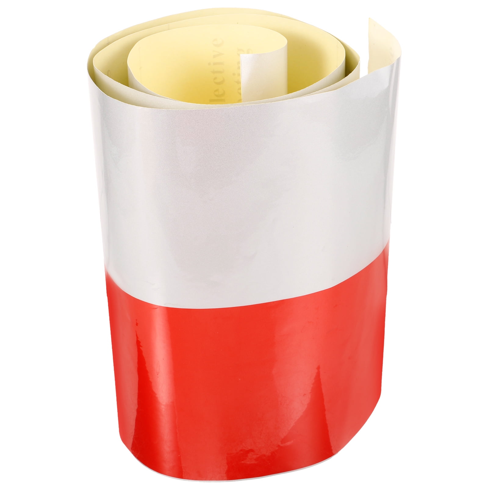 QUMONIN 1 Roll Reflective Film Warning Reflective Tape Traffic Safety ...