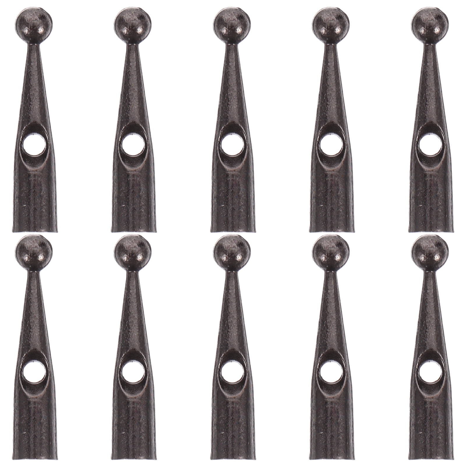 QUMONIN 10pcs Universal Umbrella Tail Beads Metal Umbrella Bone Covers ...