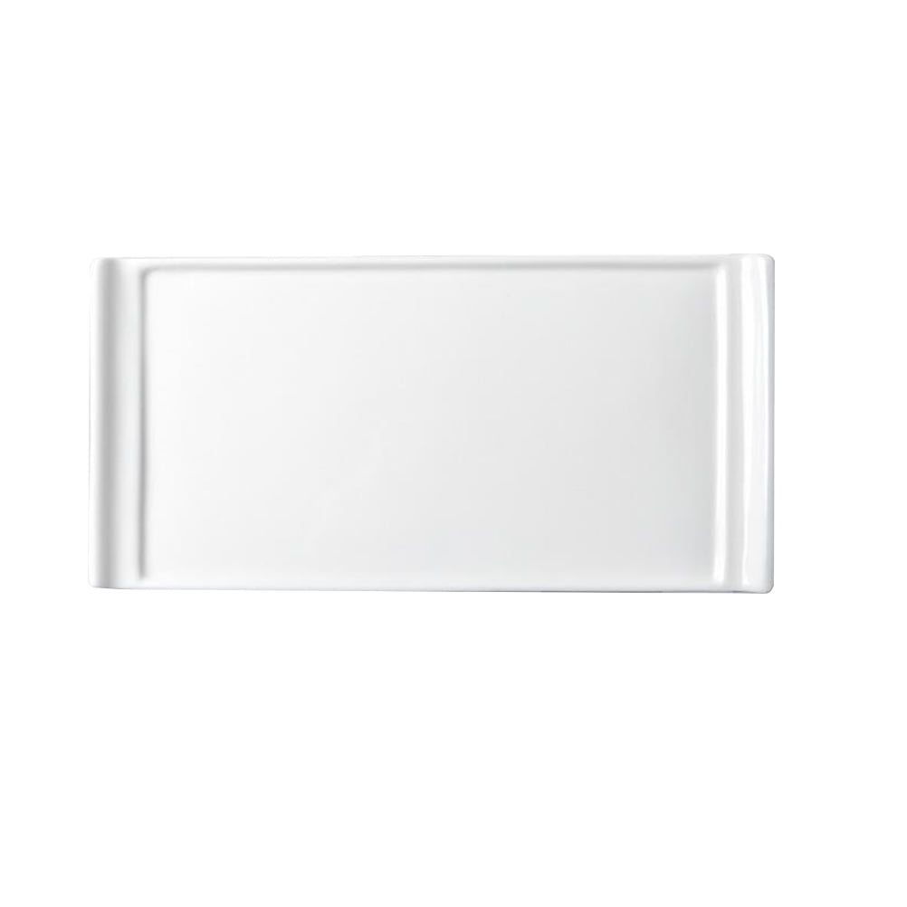 QUMONIN 1Pc Pure Color Flat Plate Cake Dessert Display Plate Ceramic ...