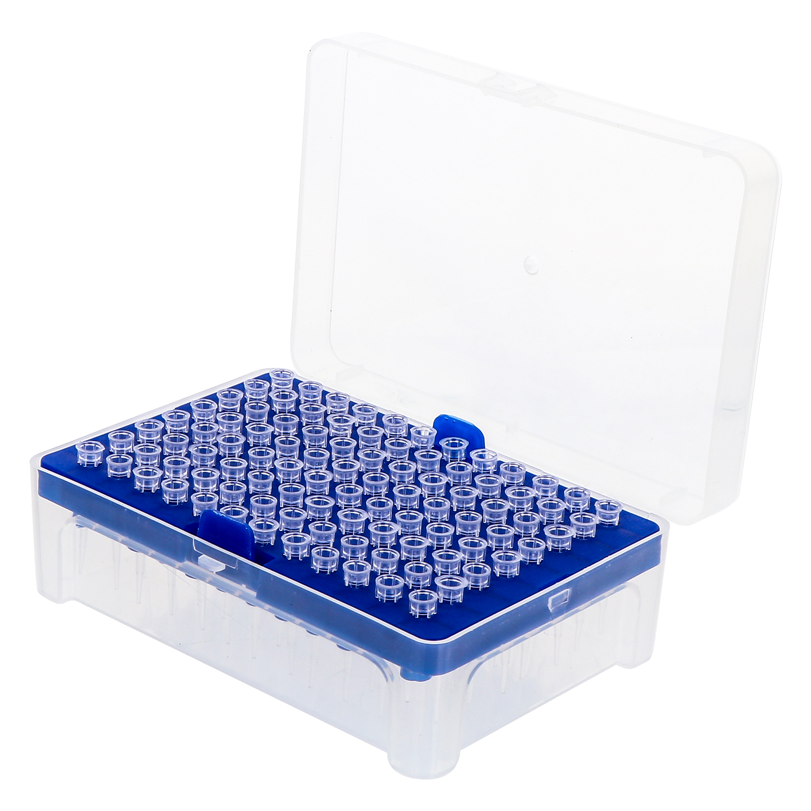 QUMONIN 96Pcs 10ul Filter Pipette Tips Lab Disposable Liquid Pipet Tips ...