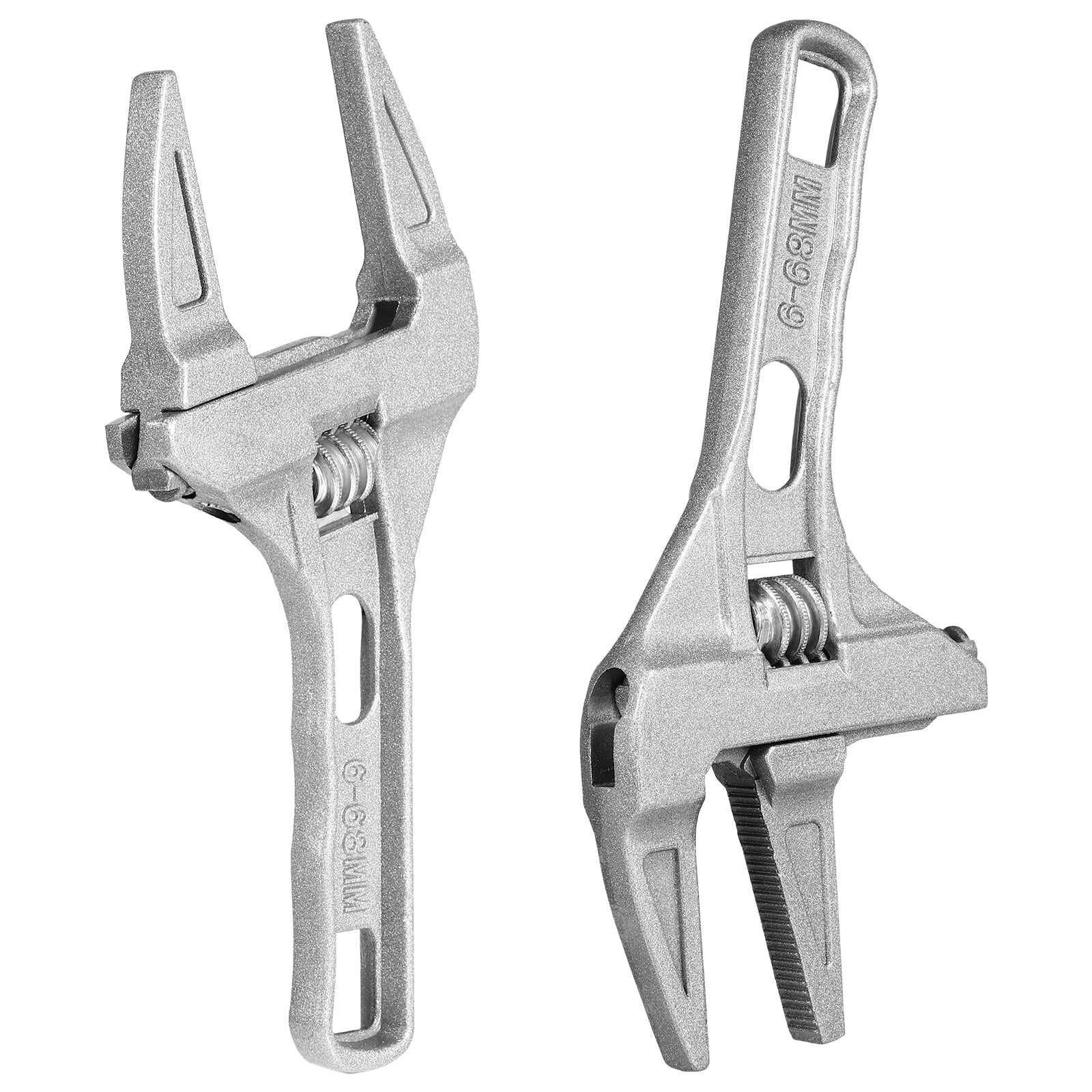 QUMONIN Adjustable Wrench Set - Wide Mouth Shifter Spanner for Repair ...