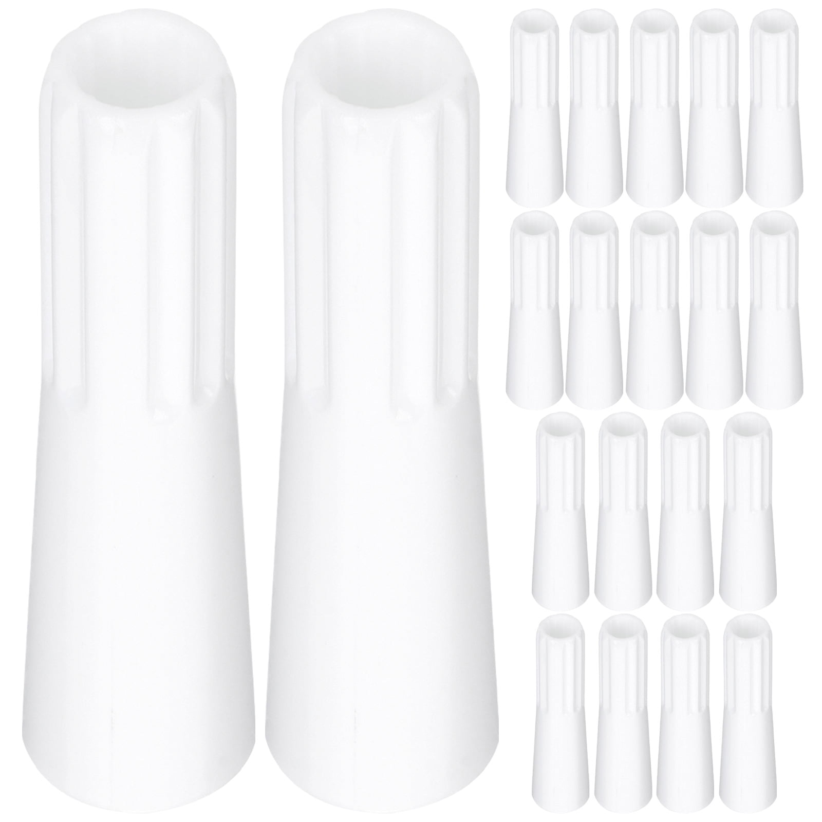 QUMONIN Blind End Cap Window Opener Pole 20Pcs Vertical Wand Handles ...