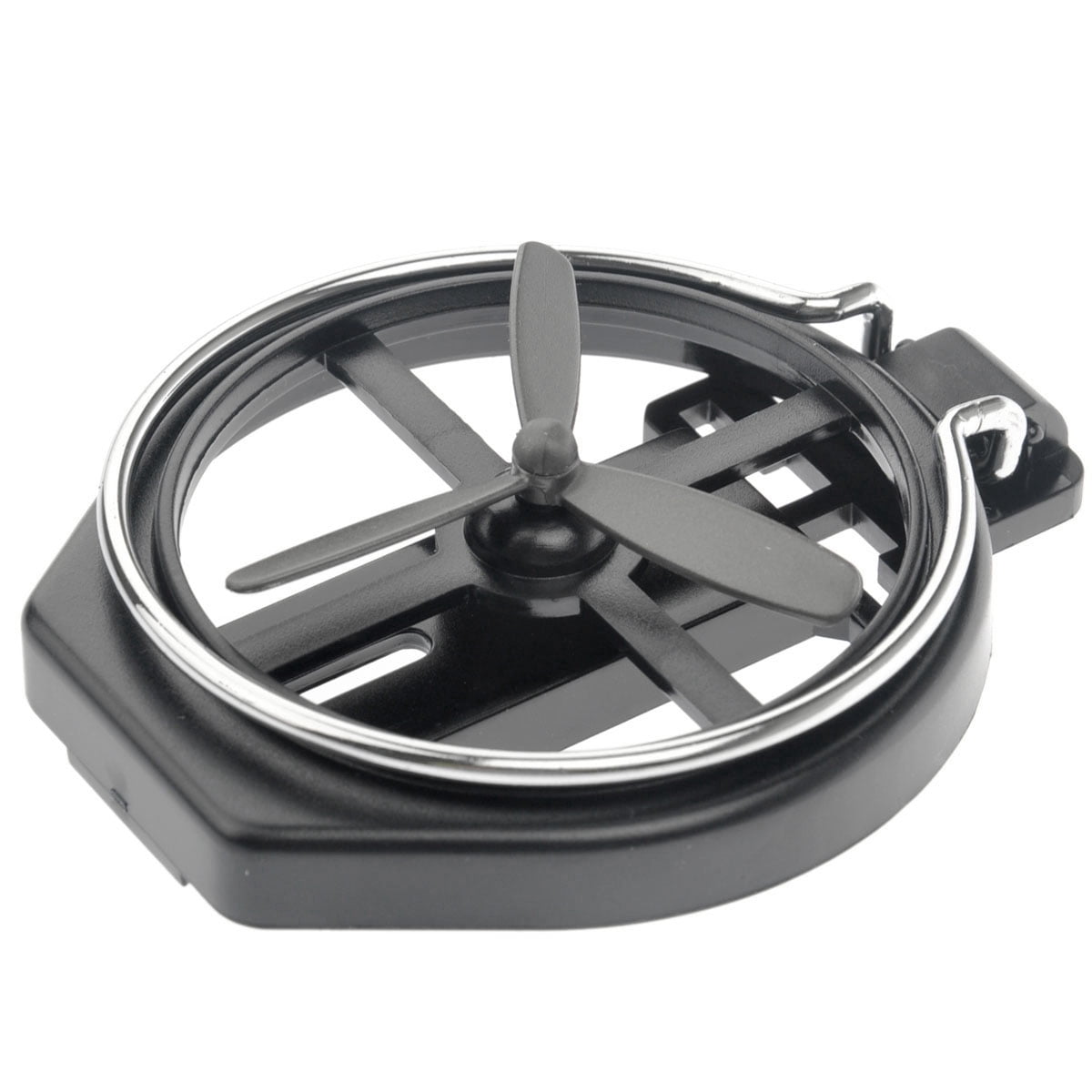 QUMONIN Car Folding Cup Holder with Fan & Clips, Air Vent Cup Holder ...