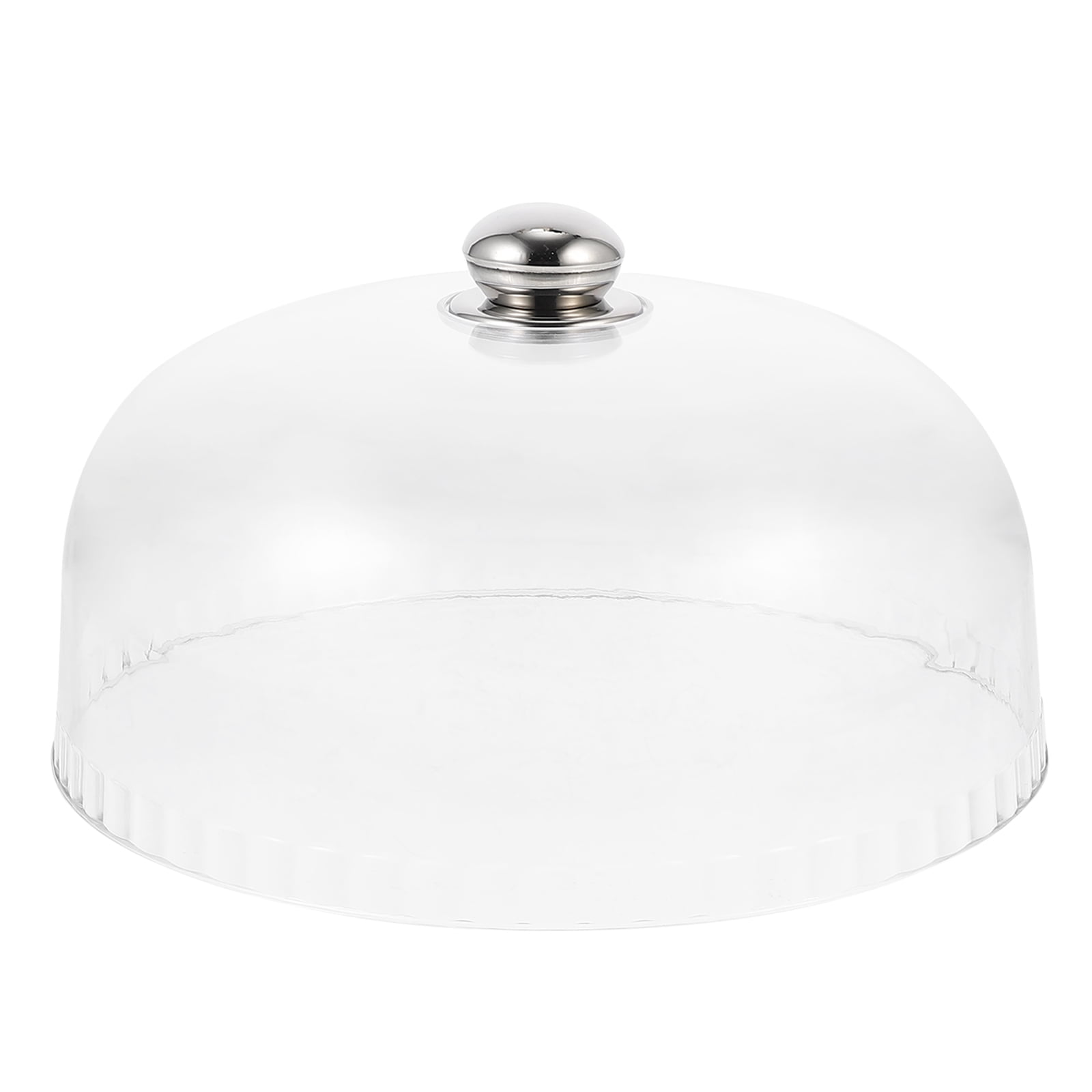 QUMONIN POPETPOP 11" Clear Acrylic Cake Dome with Handle for Desserts ...