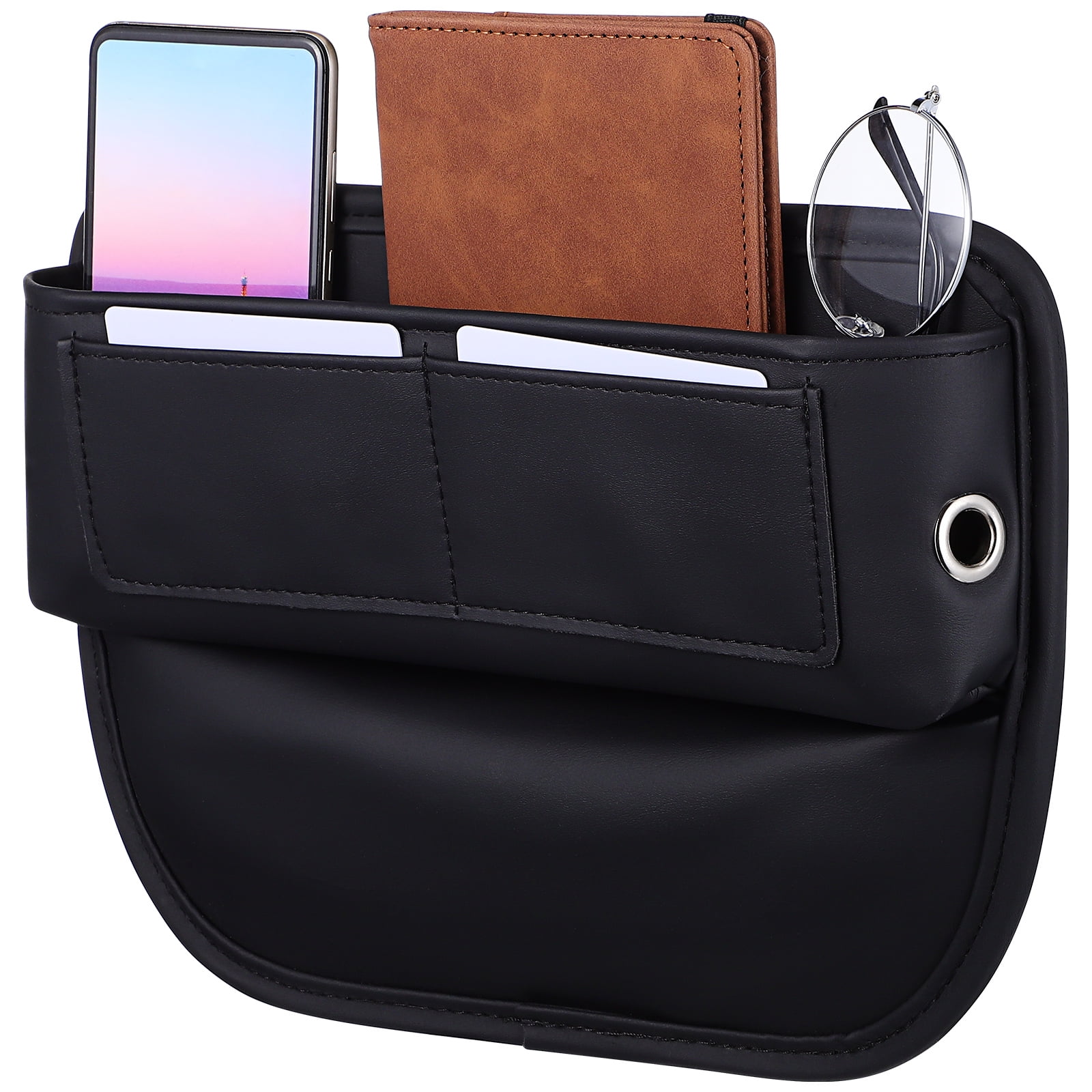 QUMONIN Seat Gap Organizer Car Seat Gap Filler Seat Gap Storage Seat ...