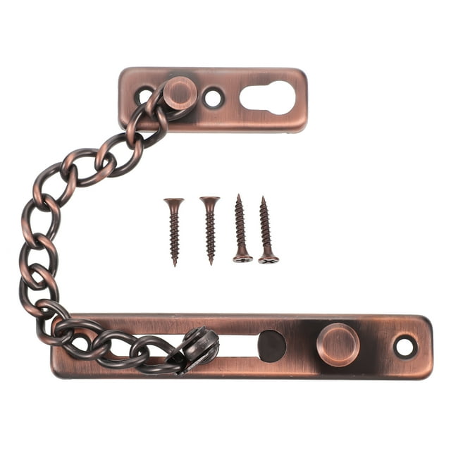 QUMONIN Stainless Steel Door Chain Lock with Guard - Heavy Duty ...